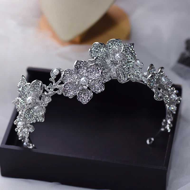 Royal Rhinestone European Wedding Crown – Bavoen - Professional ...